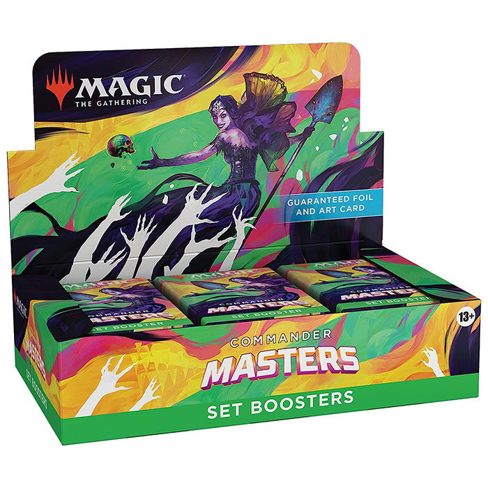 Magic The Gathering TCG Commander Masters Set Booster Box | Mind Games ...