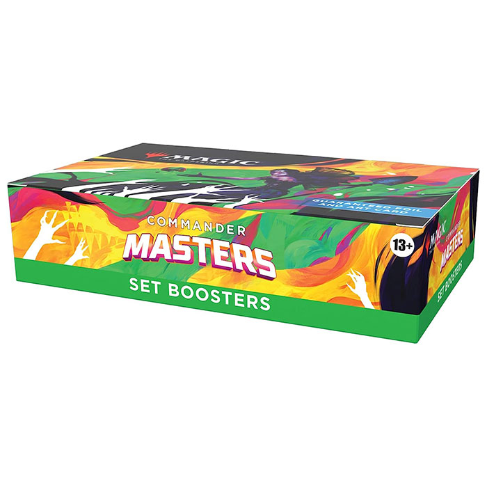 Magic The Gathering TCG Commander Masters Set Booster Box | Mind Games ...
