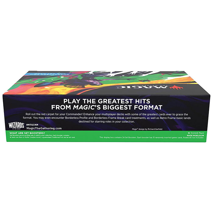 Magic The Gathering TCG Commander Masters Set Booster Box | Mind Games ...