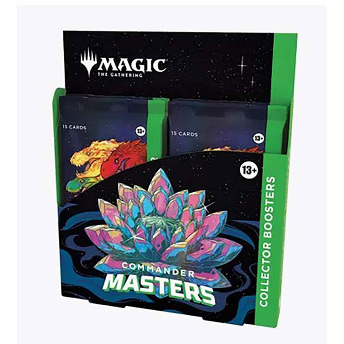 Magic The Gathering TCG Commander Masters Collector Booster Box | Mind ...