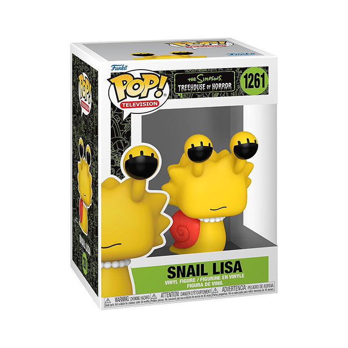 Funko Pop! Television Snail Lisa The Simpsons Treehouse Of Horror ...