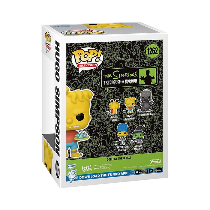 Funko Pop! Television Hugo Simpson The Simpsons Treehouse Of Horror ...