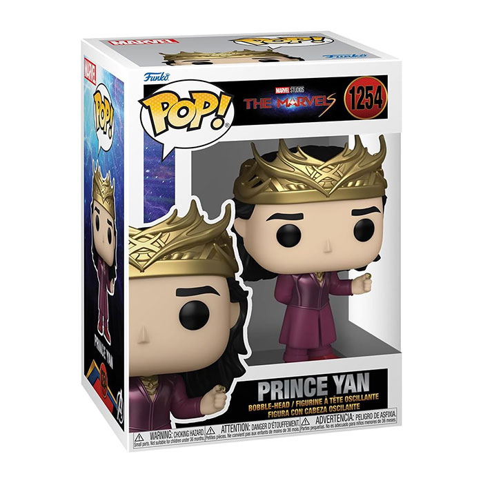 Funko Pop! The Marvels Prince Yan | Mind Games Canada
