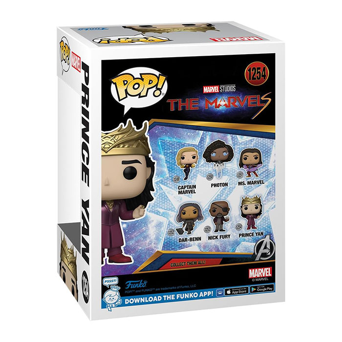 Funko Pop! The Marvels Prince Yan | Mind Games Canada