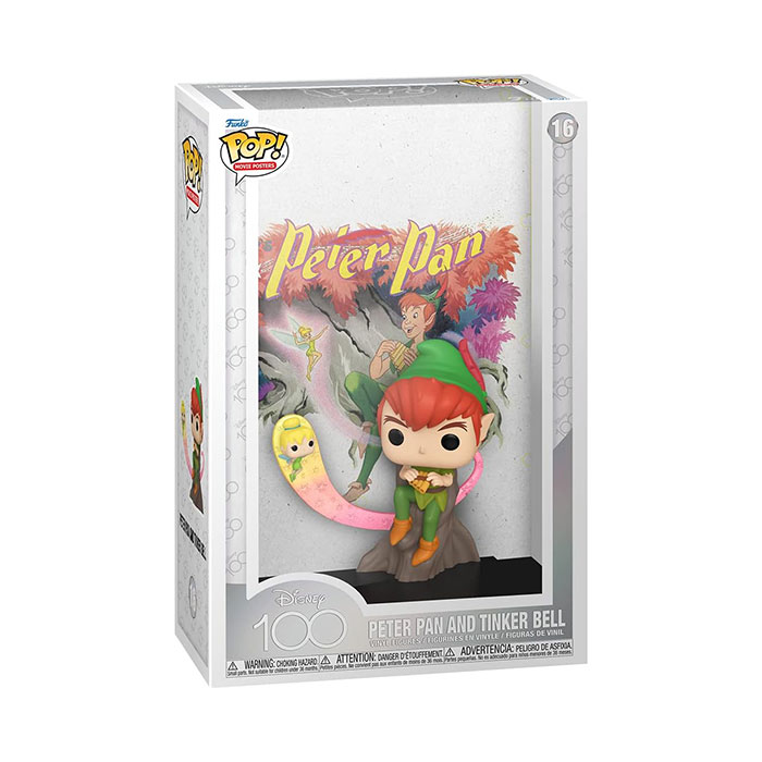 Funko Pop! Movie Poster Peter Pan And Tinker Bell Disney 100thth ...