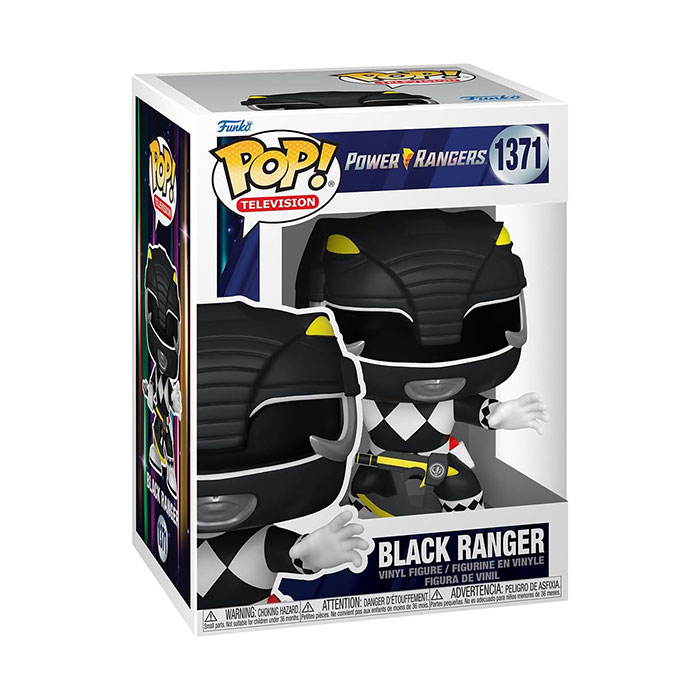 Funko Pop! Television Black Ranger Power Rangers | Mind Games Canada