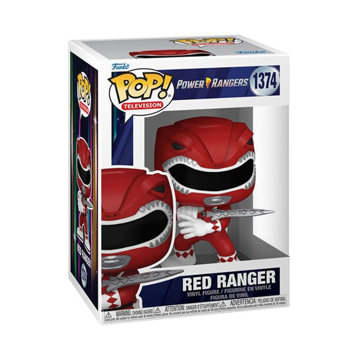 Funko Pop! Television Red Ranger Power Rangers | Mind Games Canada