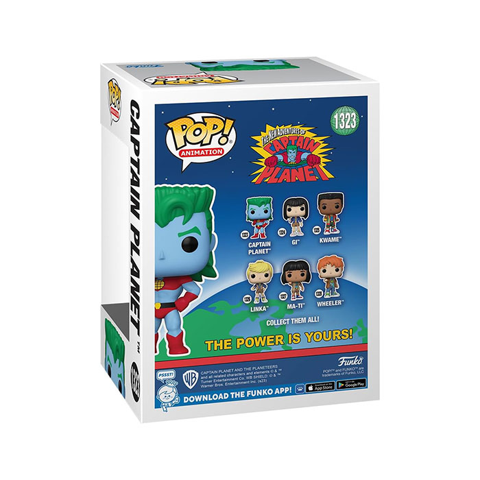 Funko Pop! Animation The New Adventures Of Captain Planet Captain ...