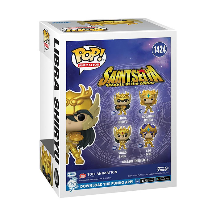 Funko Pop! Animation Libra Shiryu Saintseiya | Mind Games Canada