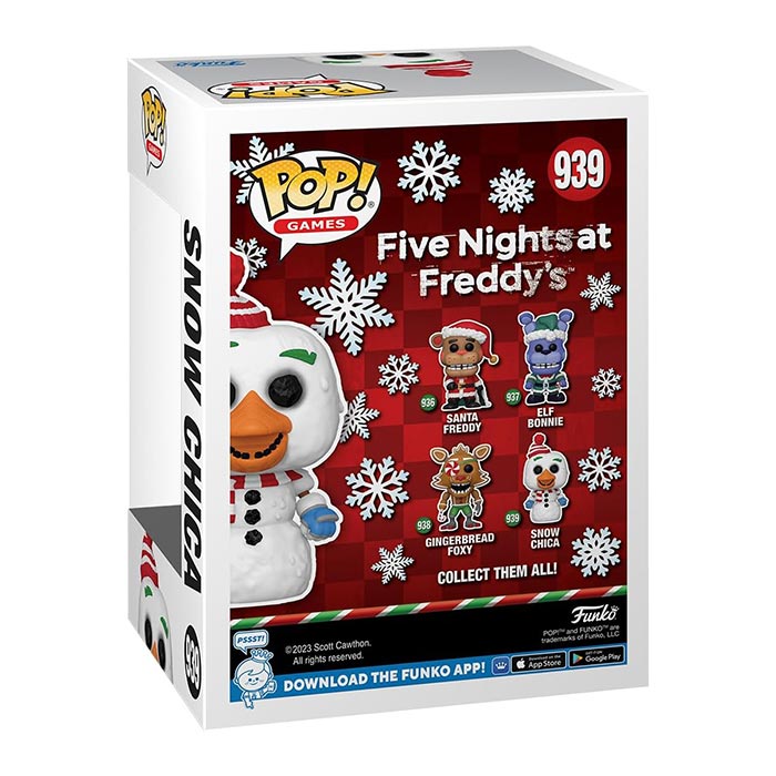 Funko Pop! Games Snow Chica Five Nights At Freddy's | Mind Games Canada