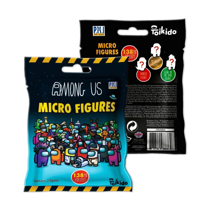 Among Us Crewmate Micro Figures Assorted Surprise Bag (Random Pick ...
