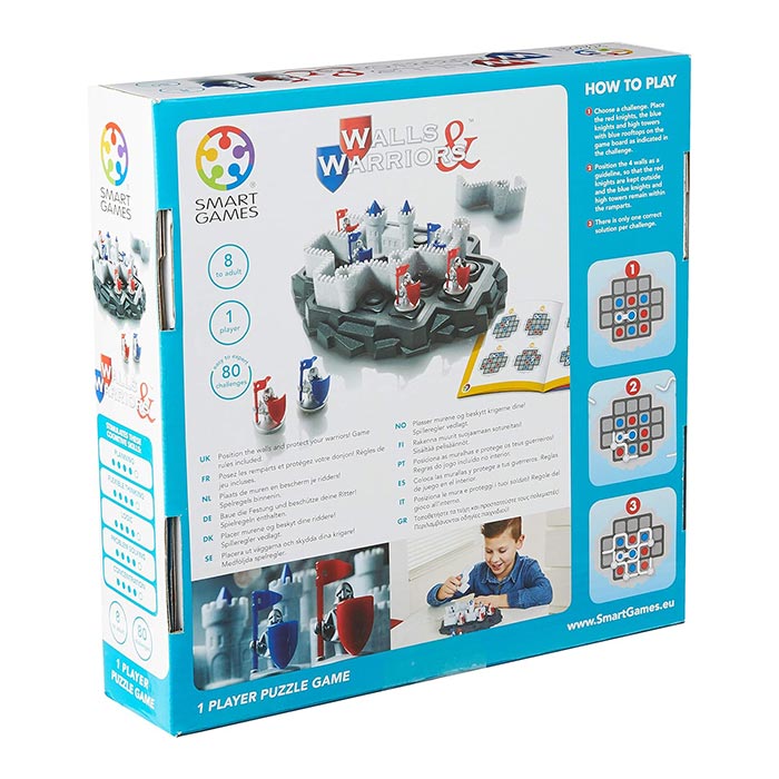 Walls And Warriors Smart Games | Mind Games Canada