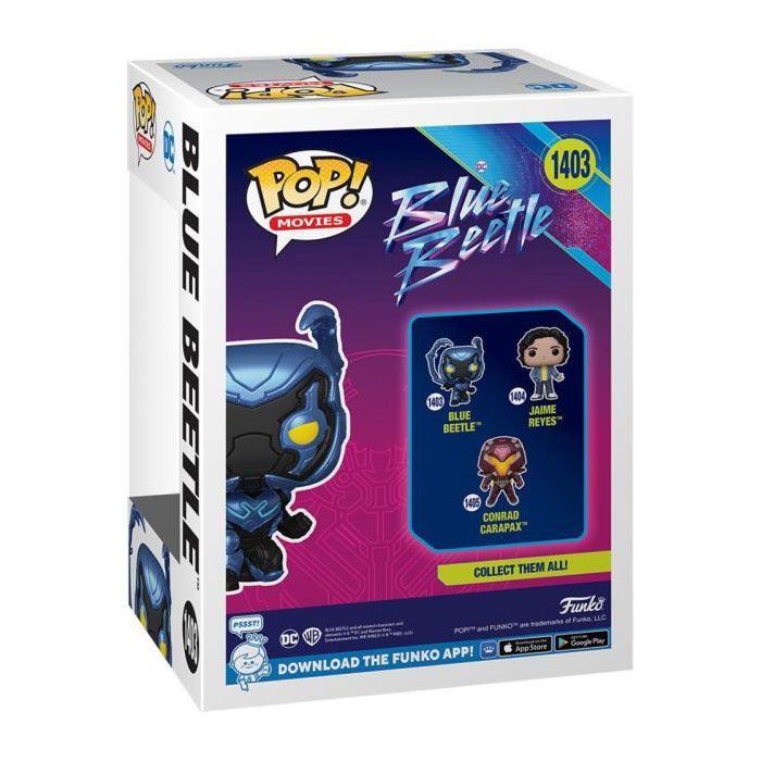 Funko Pop! Movies Blue Beetle Chase Edition | Mind Games Canada