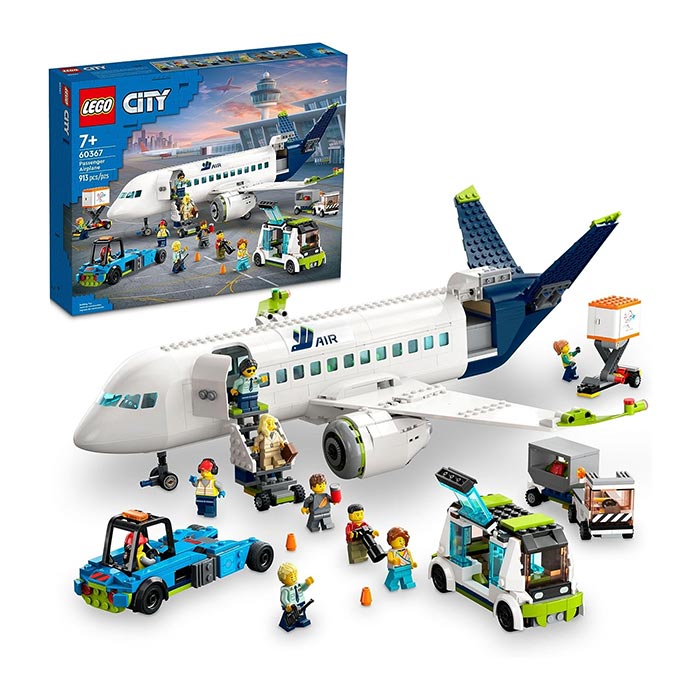 LEGO City Passenger Airplane 913 PCS | Mind Games Canada