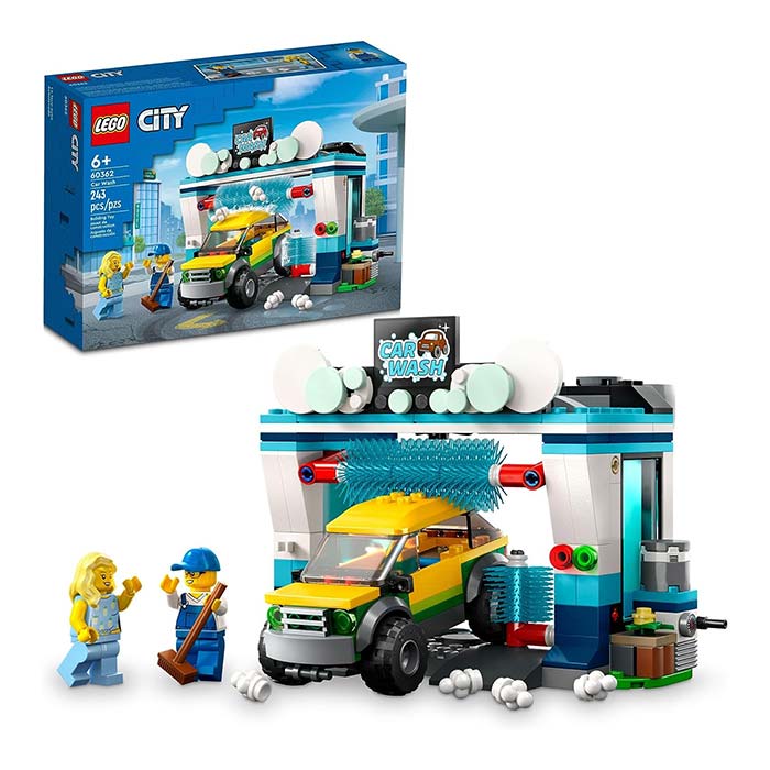 LEGO City Car Wash Building Toy Set 243 Pcs | Mind Games Canada