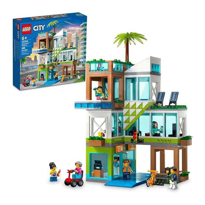 LEGO City Apartment Building 688 Pieces | Mind Games Canada