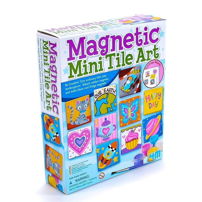 Magnetic Mini Tile Art 4M | Mind Games Canada