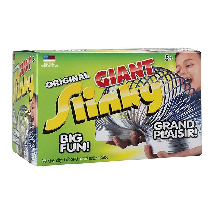 Giant Slinky Original Metal Kids Spring Toy | Mind Games Canada