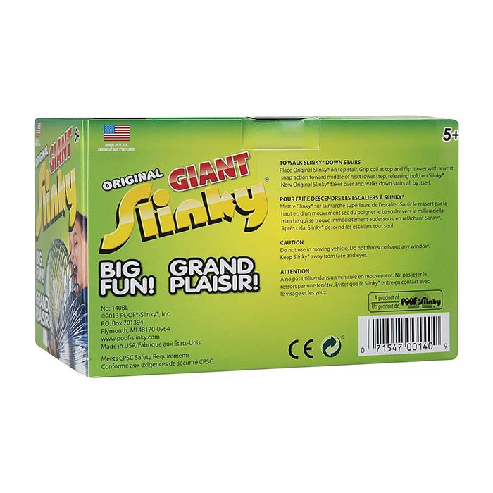 Giant Slinky Original Metal Kids Spring Toy | Mind Games Canada