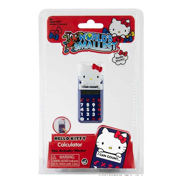 World's Smallest Hello Kitty® Calculator | Mind Games Canada