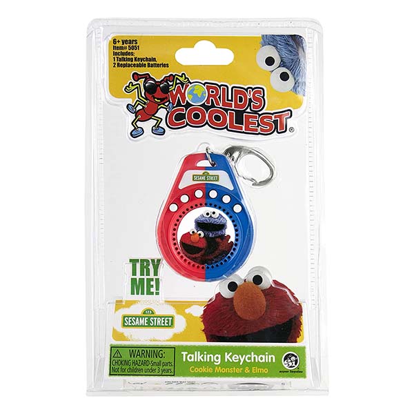 World's Coolest Sesame Street Talking Keychain | Mind Games Canada