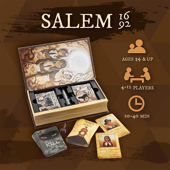 Salem 1692 Board Game | Mind Games Canada