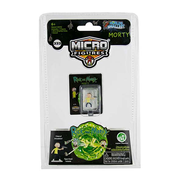 World's Smallest Rick And Morty Pop Culture Micro Figures | Mind Games ...