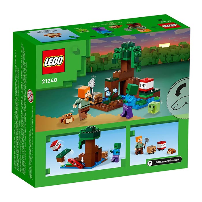 LEGO Minecraft The Swamp Adventure 65 Pcs | Mind Games Canada