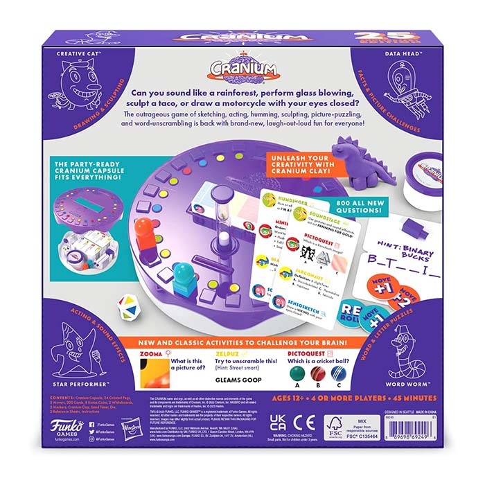 Funko Cranium 25th Anniversary Edition Board Game | Mind Games Canada