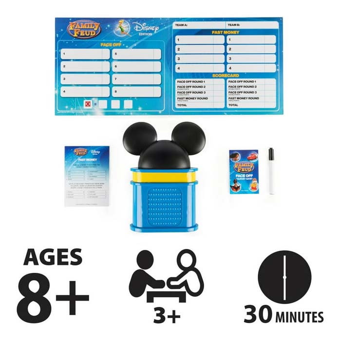 Family Feud Game Box Cardinal Disney Edition | Mind Games Canada
