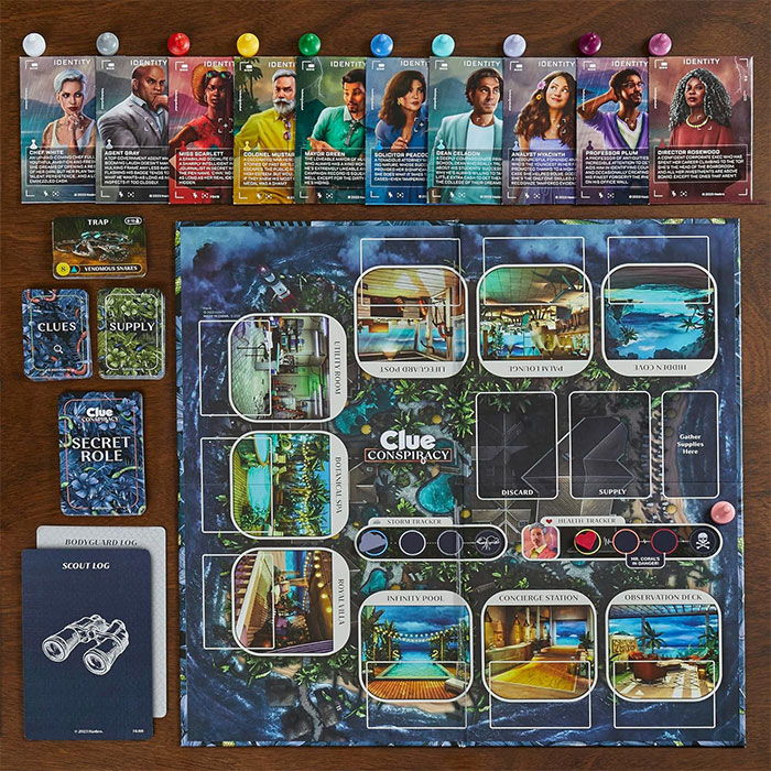 Clue Conspiracy Board Game | Mind Games Canada