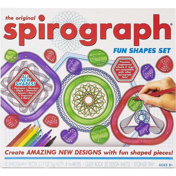 Spirograph Fun Shapes Set Mind Games Canada
