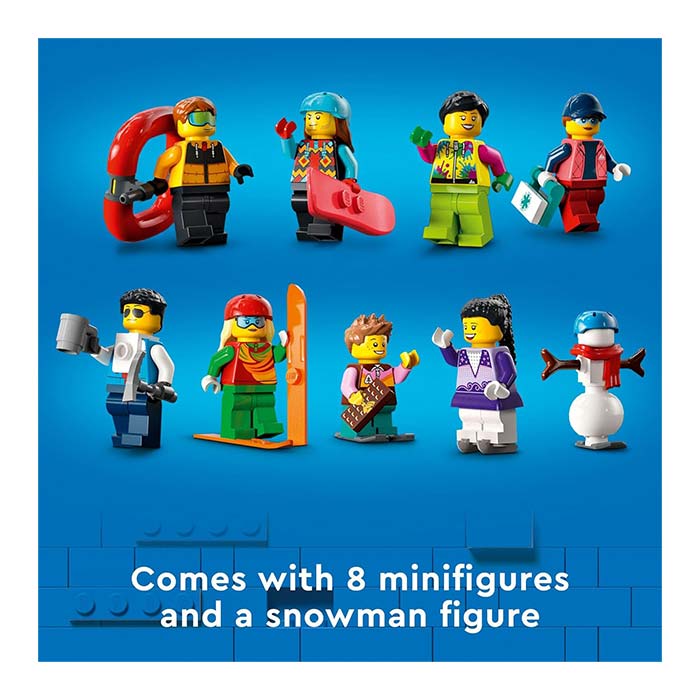 LEGO City Ski And Climbing Center 1045 Pcs | Mind Games Canada