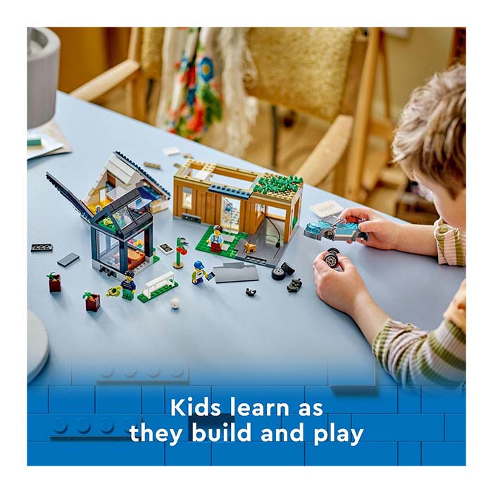 LEGO City Family House And Electric Car 462 Pcs | Mind Games Canada