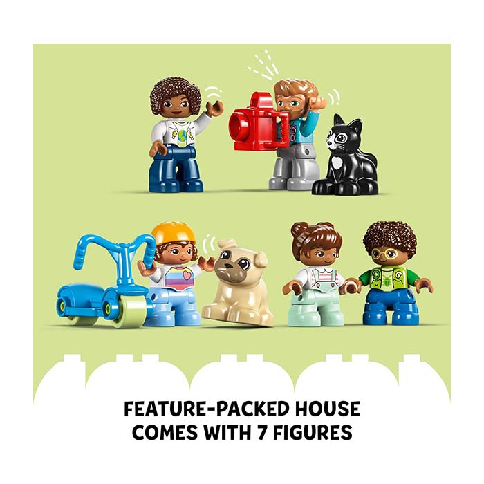 LEGO Duplo Town 3 In 1 Family House 218 Pcs 3+ | Mind Games Canada