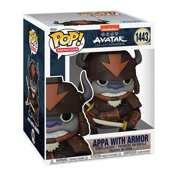 Funko Pop! Super Avatar The Last Airbender Appa With Armor | Mind Games ...