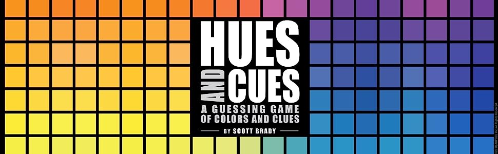 USAOPOLY HUES And CUES Vibrant Color Guessing Game | Mind Games Canada