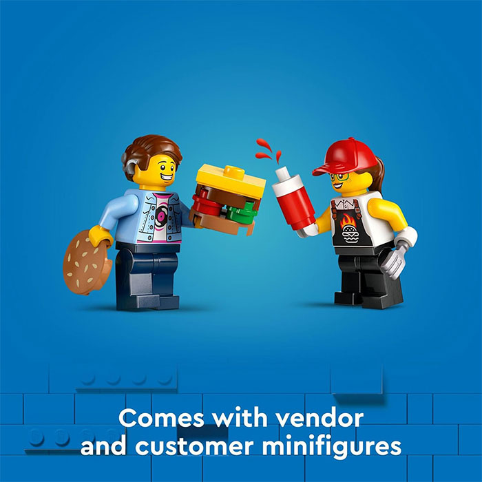 LEGO City Burger Truck Toy Building Set | Mind Games Canada