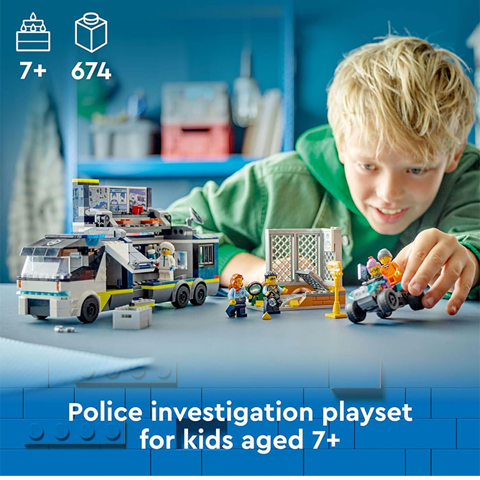 LEGO City Police Mobile Crime Lab Truck Toy | Mind Games Canada