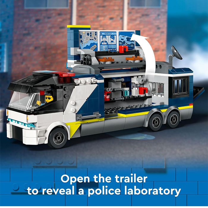 LEGO City Police Mobile Crime Lab Truck Toy | Mind Games Canada