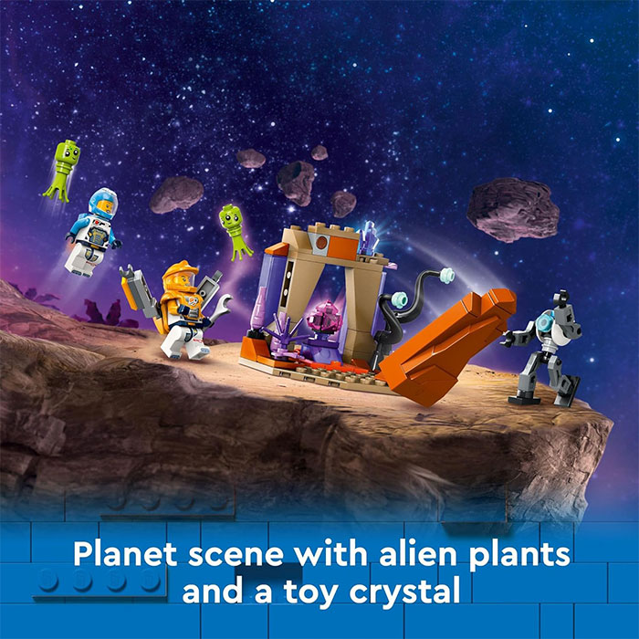 LEGO City Command Rover And Crane Loader Outer Space Toy Building Set ...