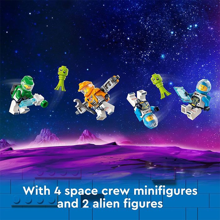 LEGO City Command Rover And Crane Loader Outer Space Toy Building Set ...