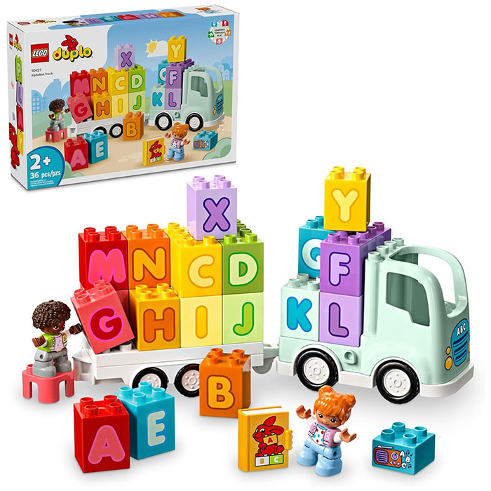 LEGO DUPLO Town Alphabet Truck Toy | Mind Games Canada