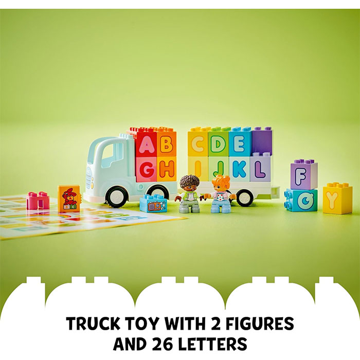 LEGO DUPLO Town Alphabet Truck Toy | Mind Games Canada