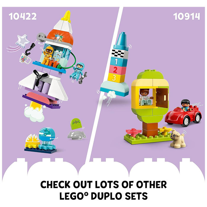 LEGO DUPLO 3 In 1 Space Shuttle Adventure Rocket Ship Building Set ...