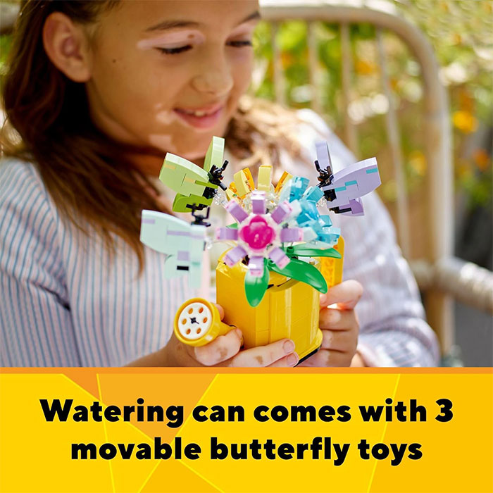 LEGO Creator 3 In 1 Flowers In Watering Can Building Toy | Mind Games ...