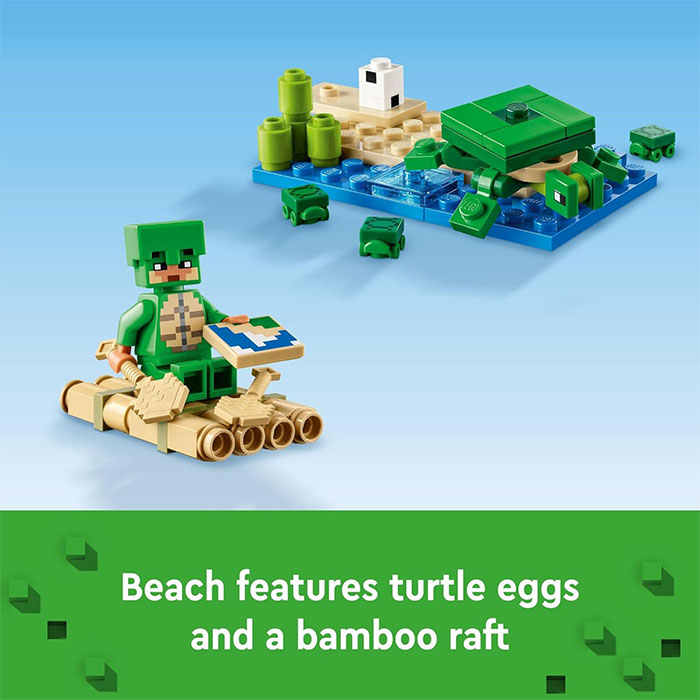LEGO Minecraft The Turtle Beach House Construction Toy | Mind Games Canada