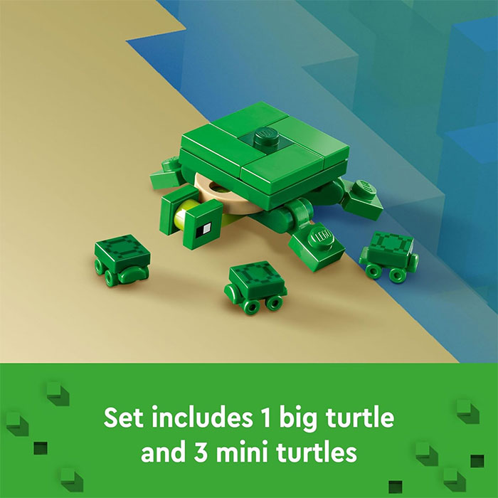 LEGO Minecraft The Turtle Beach House Construction Toy | Mind Games Canada