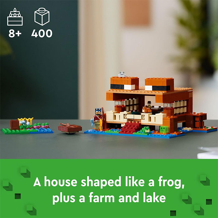 LEGO Minecraft The Frog House Building Toy | Mind Games Canada
