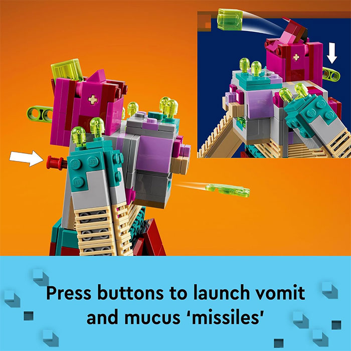 LEGO Minecraft Legends The Devourer Showdown Adventure Set | Mind Games ...